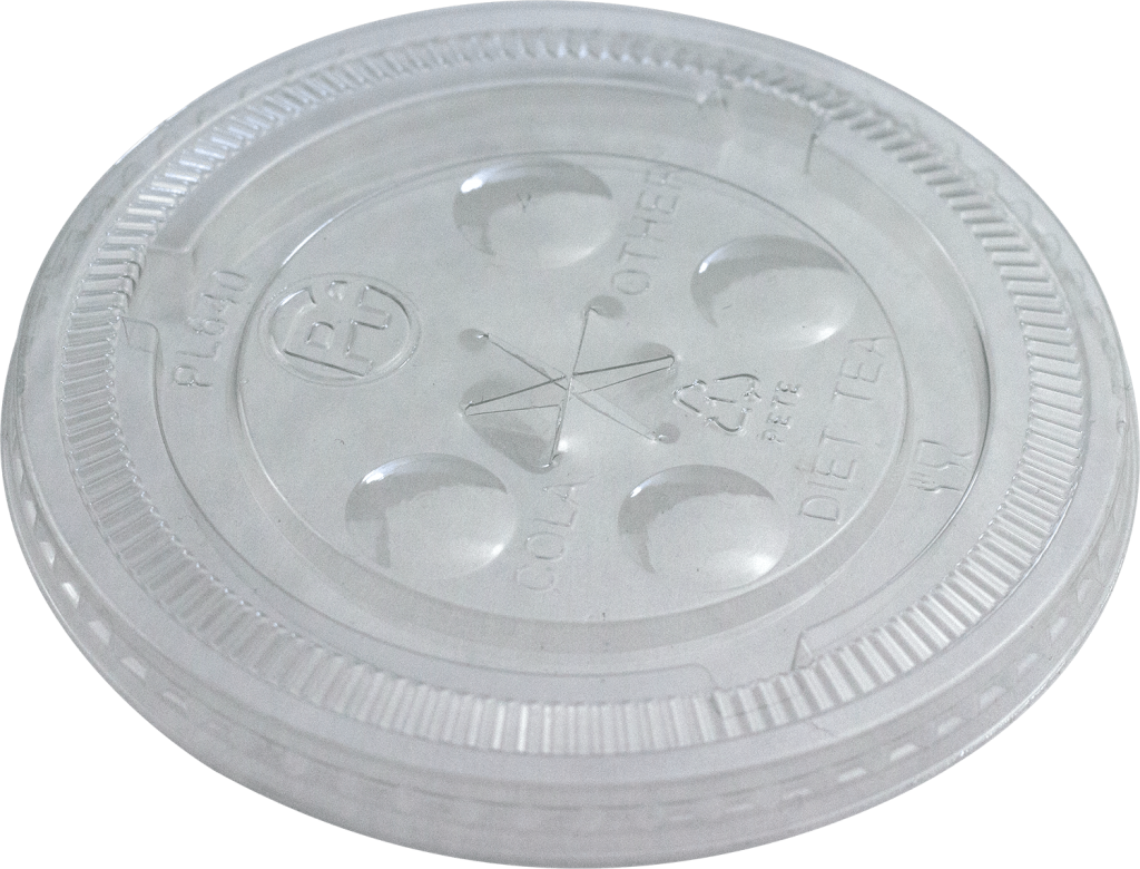 PET SLOTTED LID FOR 12oz CUPS – Plastifar