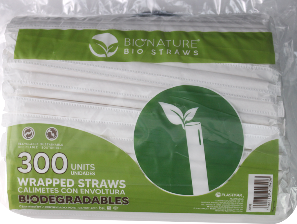 Sorbete Biodegradable Envuelto en Papel 7.75″ F/C 20/300 Caja – Plastifar